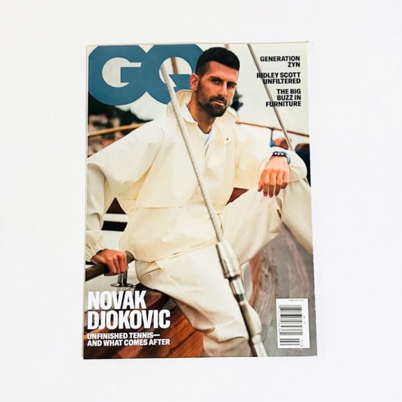 GQ Magazine | Other | 5 For 25 Gq Magazine February 225 Novak Djokovic ...